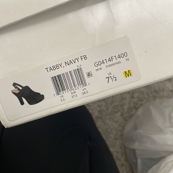 Diane Von Furstenberg | Shoes | Nwb Diane Von Furstenberg Navy Tabby ...